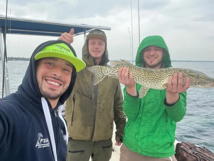 Fishing from a speedboat on Lake Garda with an experienced guide ...