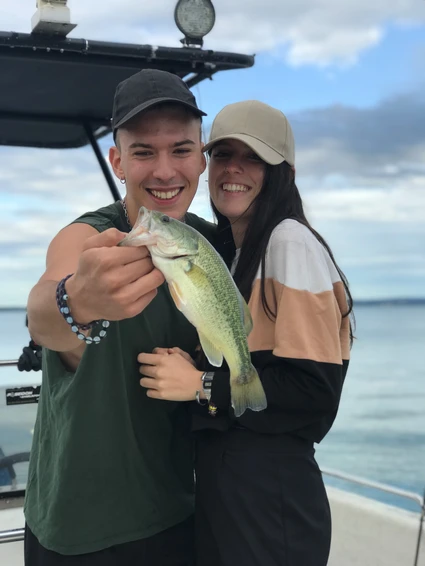 Fishing from a speedboat on Lake Garda with an experienced guide ...
